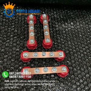 Jual Busbar Netral 2mm x 15mm x 110mm - 2mm Murni Busbar Custom ...
