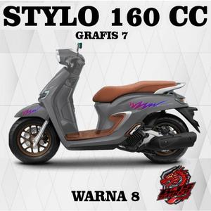 Jual stiker stylo 160 cc grafis 7 - stiker decal transparan honda stylo ...