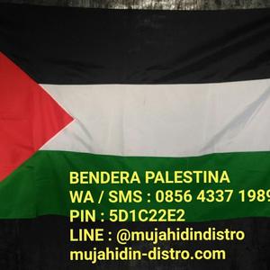 Jual Bendera Palestina- Bendera Palestina Tauhid- Palestina Flag ...