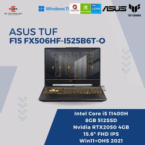 Jual ASUS TUF F15 FX506HF-I525B6T-O i5-11400H 8GB 512SSD RTX2050 4GB OHS - Kota Surabaya ...