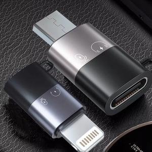 Jual Adaptor USB Type C to Lightning Micro USB OTG Adapter Converter ...