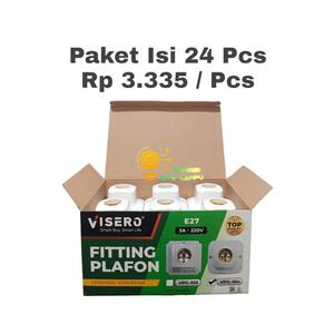 Jual Visero Paket Usaha Isi 24 Pcs Fitting Plafon Oval VPG-104 - Kab ...