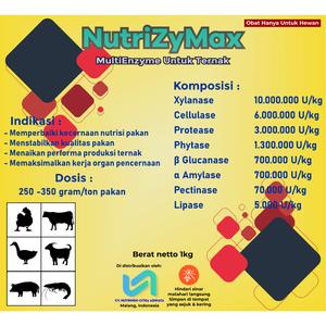 Jual NutriZymax - Multi Enzyme Ternak - Supplement enzyme ternak ...