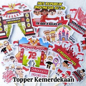 Jual Topper Tema KEMERDEKAAN / Topper HUT RI / Topper Kemerdekaan ...
