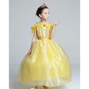 Jual Dress Baju Costume Kostum Gaun Princess Belle (Beauty And The ...