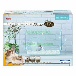 Jual Ready Name Gex Glass Harmony 360+ Kandang Hamster Landak Reptil Kaca Akrilik Voucher ...