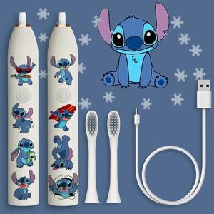 Jual Disney Stitch Electric Toothbrush Anime Stitch Cartoon ...