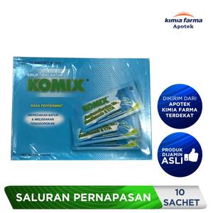Jual KOMIX G-FORMULA PACK 10 SACHET - PEPPERMINT - Kab. Brebes - Kimia ...