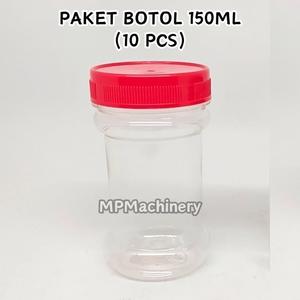 Jual Botol Sambel Plastik PET 150ml Toples Bumbu Lada Rempah Sambal 150 ...
