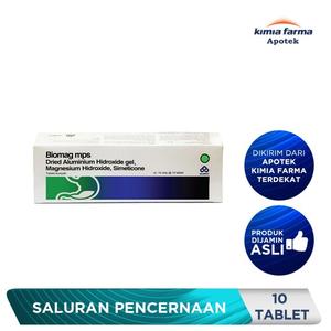 Jual BIOMAG MPS STRIP 10 TABLET / OBAT MAAG / KIMIA FARMA - Kab ...