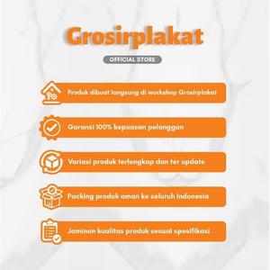 Jual Signage Ruangan Janitor Sign Board Akrilik Hitam Putih Print Label ...