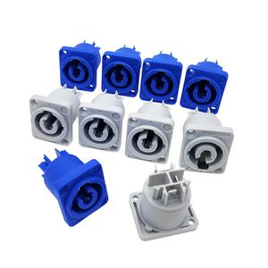 Jual Powercon Connector 3 pins 20A 250V Power Speaker panel socket ...