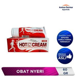 Jual HOT IN CREAM TUBE 60 GR / KRIM NYERI OTOT & SENDI / KIMIA FARMA ...