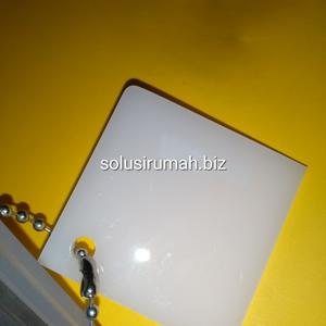 Jual Favrt3 Acrylic Akrilik Sheet Custom mika Lembaran 5mm putih susu ...