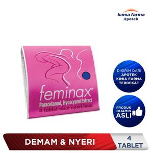 Jual FEMINAX STRIP 4 TABLET / OBAT NYERI HAID / KIMIA FARMA - Jakarta ...