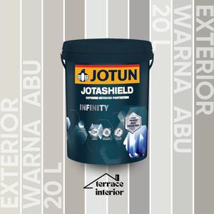 Jual Cat Tembok Exterior Infinity Jotun warna Abu 20 L - Mistral ...