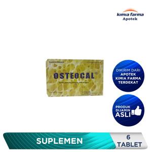 Jual OSTEOCAL 500 MG 6 TABLET / SUPLEMEN KESEHATAN TULANG & SENDI ...