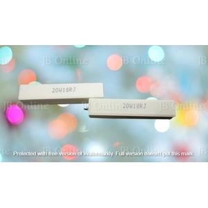 Jual Resistor Bata Resistor Semen 20W 20 Watt 18 Ohm - Kab. Kebumen - Gugun Kurniawan | Tokopedia