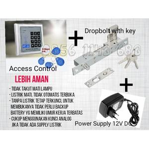 Jual Paket Access Control, Electric Dropbolt, Kunci Pintu Otomatis,Rfid Key - Jakarta Timur ...