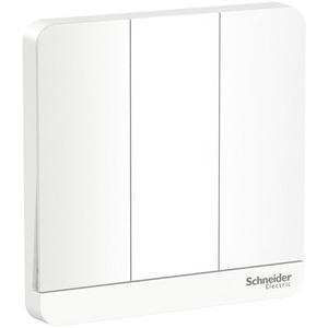 Jual Avataron Saklar 3 Gang 1 Arah Putih E8333l1ledweg3 Schneider White ...