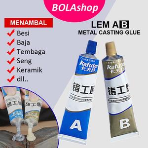 Jual Lem AB Epoxy Kuat Penambal Besi Steel Metal Radiator Anti Bocor ...