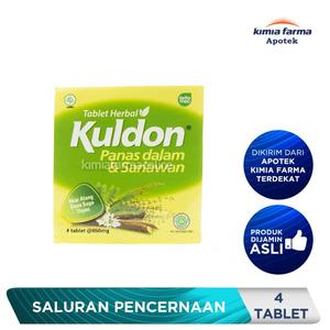 Jual KULDON SARIAWAN STRIP 4 TABLET / OBAT SARIAWAN / KIMIA FARMA - Kab ...