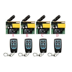 Jual AC220V 1CH 1Channe RF wireless remote control switch System ...