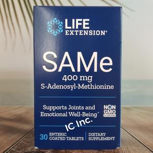 Jual LIFE EXTENSION SAMe 400 mg 30 ENTERIC COATED TABLETS - Kota ...