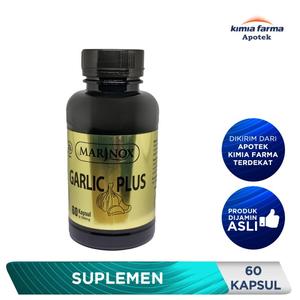 Jual MARINOX GARLIC PLUS 60 KAPSUL / SUPLEMEN KESEHATAN / KIMIA FARMA ...