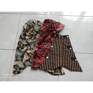 Jual Topi proyek/kerpus/sebo ukuran JUMBO+Snapp button - Kota Bandar ...