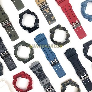 Jual RUBBER BAND BEZEL STRAP CASE CASIO G-SHOCK GA100 GA110 GD120 ...