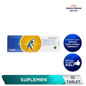 Jual BIORON STRIP 10 TABLET / SUPLEMEN KESEHATAN TULANG & SENDI - Kab ...