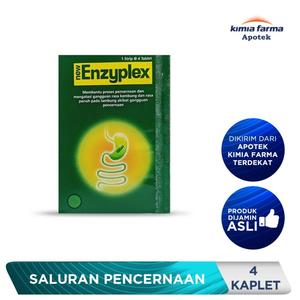 Jual NEW ENZYPLEX STRIP 4 KAPLET / ENZIM PENCERNAAN / KIMIA FARMA ...