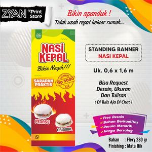 Jual SPANDUK BANNER NASI KEPAL - Jakarta Barat - toko pakan terna ...