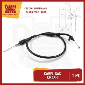 Jual Kabel Gas Smash (TOKAIDO) Throttle Cable Cabel Seling Tali Kawat ...