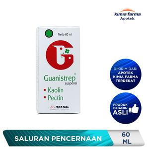 Jual NEW GUANISTREP SIRUP 60 ML / OBAT DIARE / KIMIA FARMA - Jakarta ...