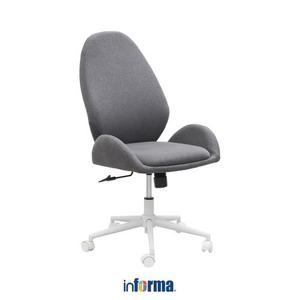 Jual Informa Zarina Kursi Kantor - Abu-Abu Tempat Duduk Kerja Dengan ...