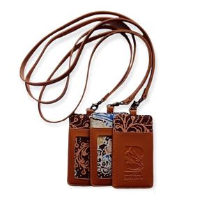 Jual PREMIUM Nametag holder id card keplek lanyard sintetis batik ...