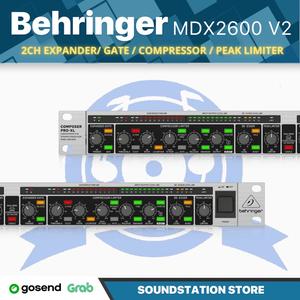 Jual [New] Behringer Mdx2600 V2 Expander/ Gate / Compressor / Peak ...