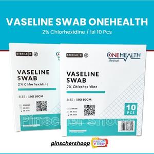 Jual Vaseline Swab Onehealth 10 x 10 Cm Kasa Luka / Box - Kab. Malang ...