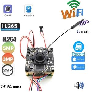 Jual Camhi Mini WiFi IP Camera Module Wireless Covert CCTV H264 H265 ...