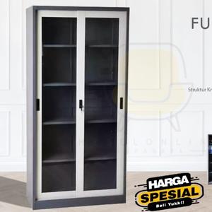 Jual LEMARI ARSIP SLIDING LEMARI BUKU SLIDING RAK BUKU BESI LEMARI BESI ...