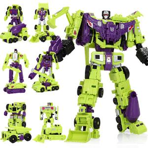 Jual Haizhixing New 6 in 1 Set Transformation Anime Devastator Movie ...