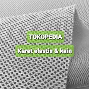 Jual jala mesh double/kain jala double mesh/jala mesh sandwich hitam ...