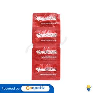 Jual CARDIOMIN STRIP ISI 4 KAPSUL - Kota Medan - Apotek Gamma Medan ...