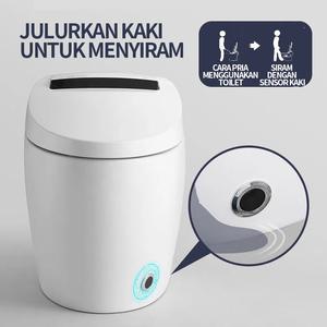 Jual Automatic Smart Closet Toilet Kloset Duduk Europe Toilet ...
