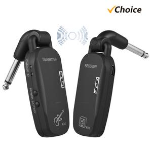 Jual 2.4G Wireless Guitar Bass Transmitter Receiver System Rechargeable ...