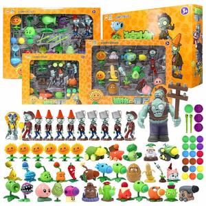 Jual Plants vs Zombies 2 Toys Set Series Original Anime Action Figures ...