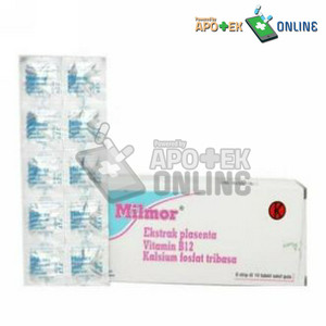 Jual MILMOR TAB 1 BLISTER 10 KAPLET - Kota Bekasi - Apotek Zulkarnain ...
