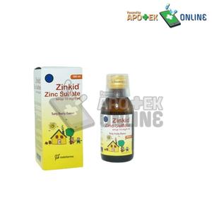 Jual ZINKID 10MG/5ML SYRUP 100ML - Kota Bekasi - Apotek Jihan Farma ...